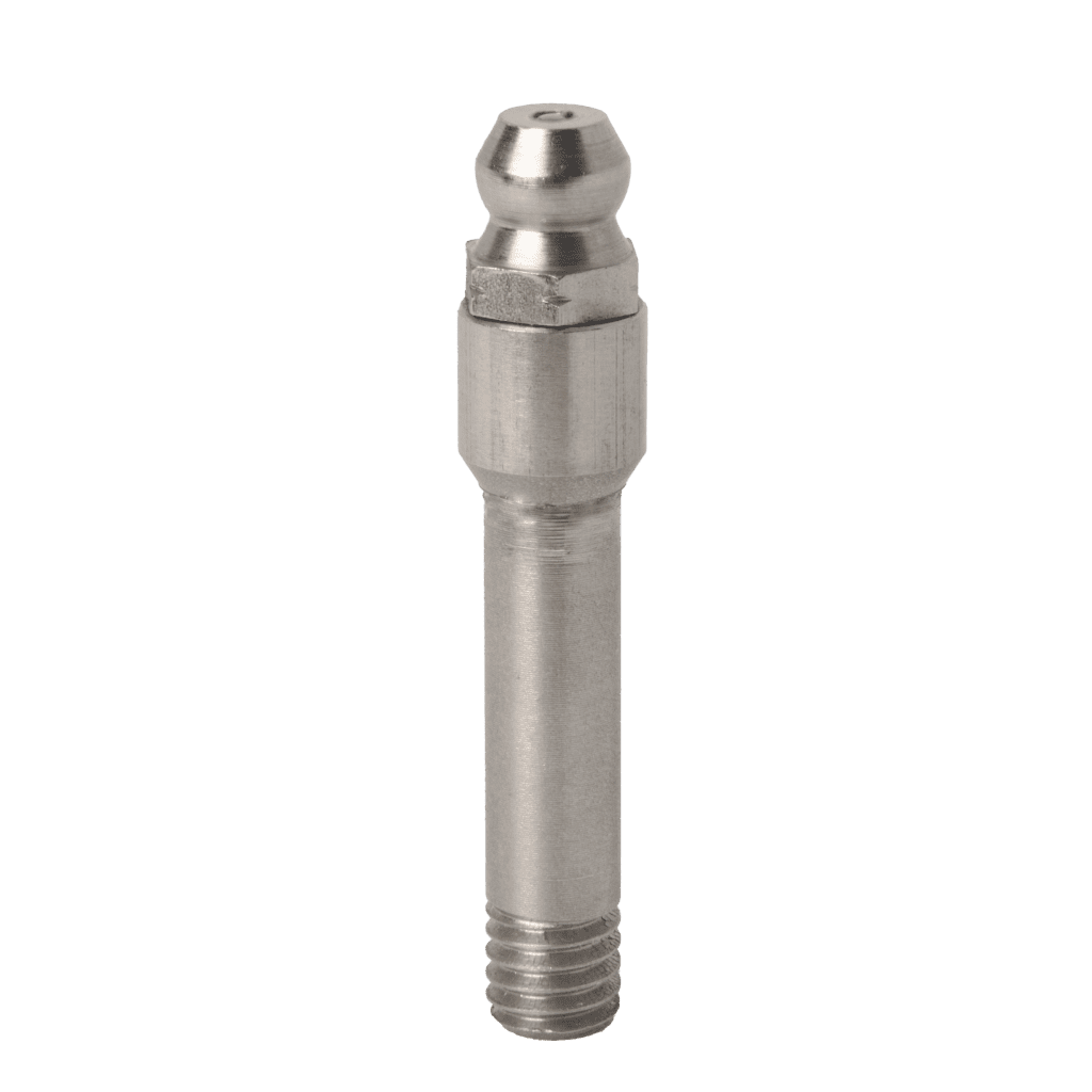 M6 X 1 40mm Long Straight Grease Fitting 303 Stainless Steel ...