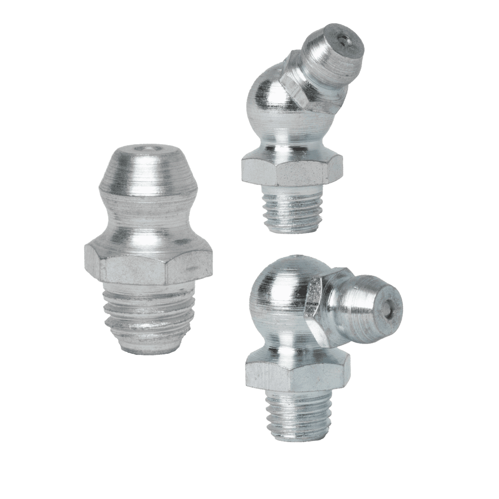 1/4" X 28 Hydraulic Grease Fittings - Kingfisher Lubrication